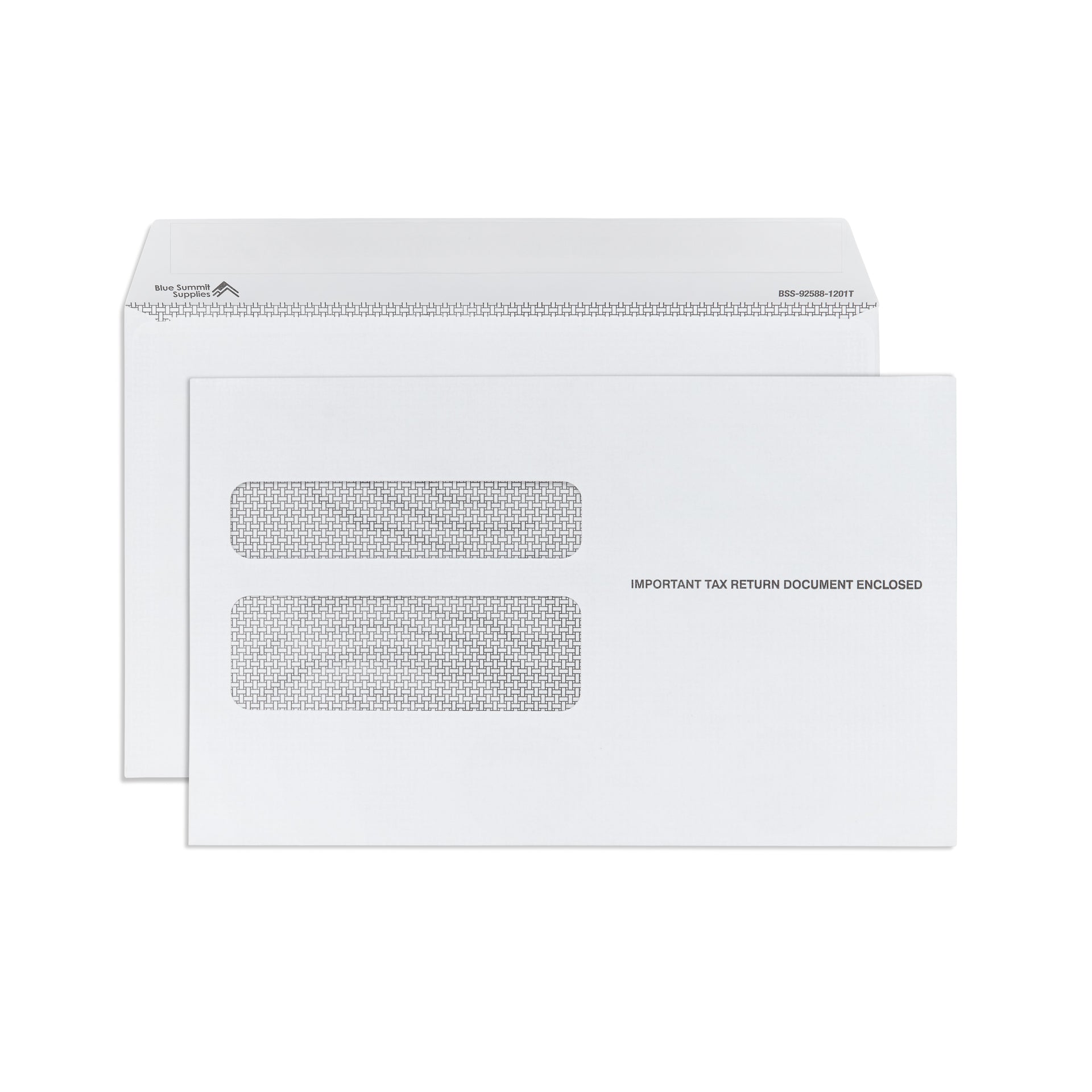 Blue Summit Supplies Envelopes, W2 Tax Form Envelopes, Self Seal, 25 P
