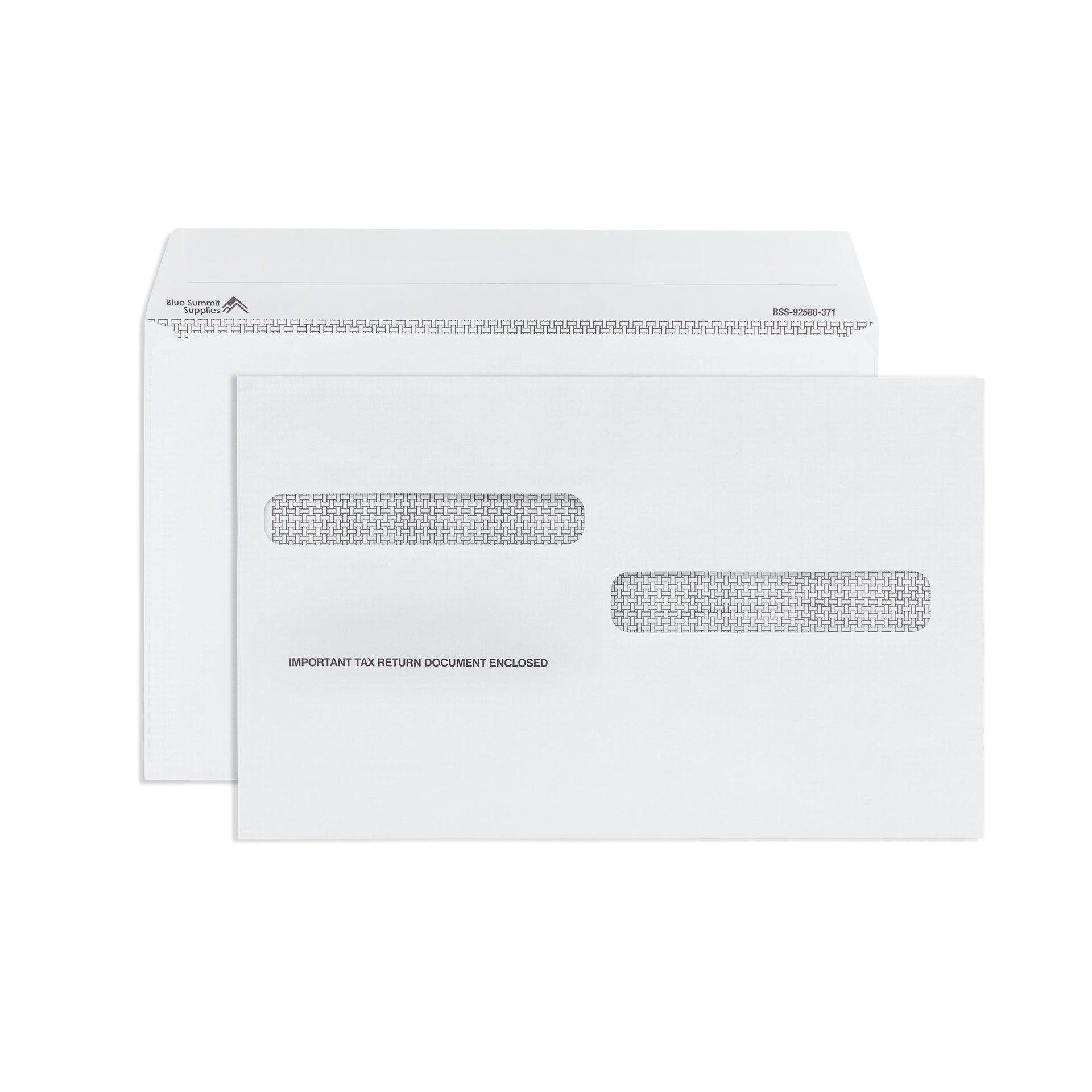 Blue Summit Supplies Envelopes, 4-Up W2 Tax Form Envelopes, Self Seal,