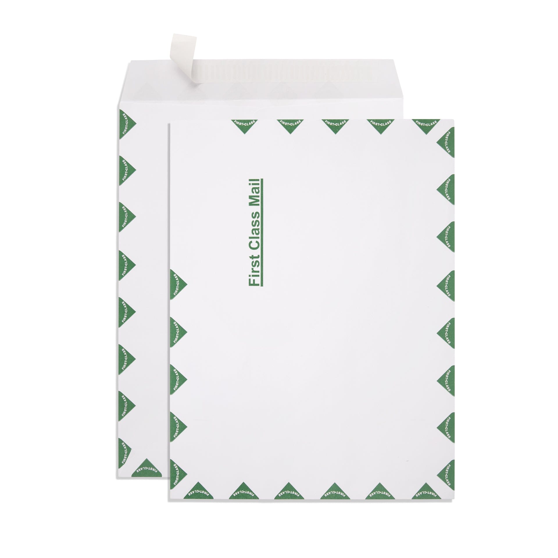 Blue Summit First-Class Envelope, 9 x 12 Redi-Seal Envelopes, White Wo