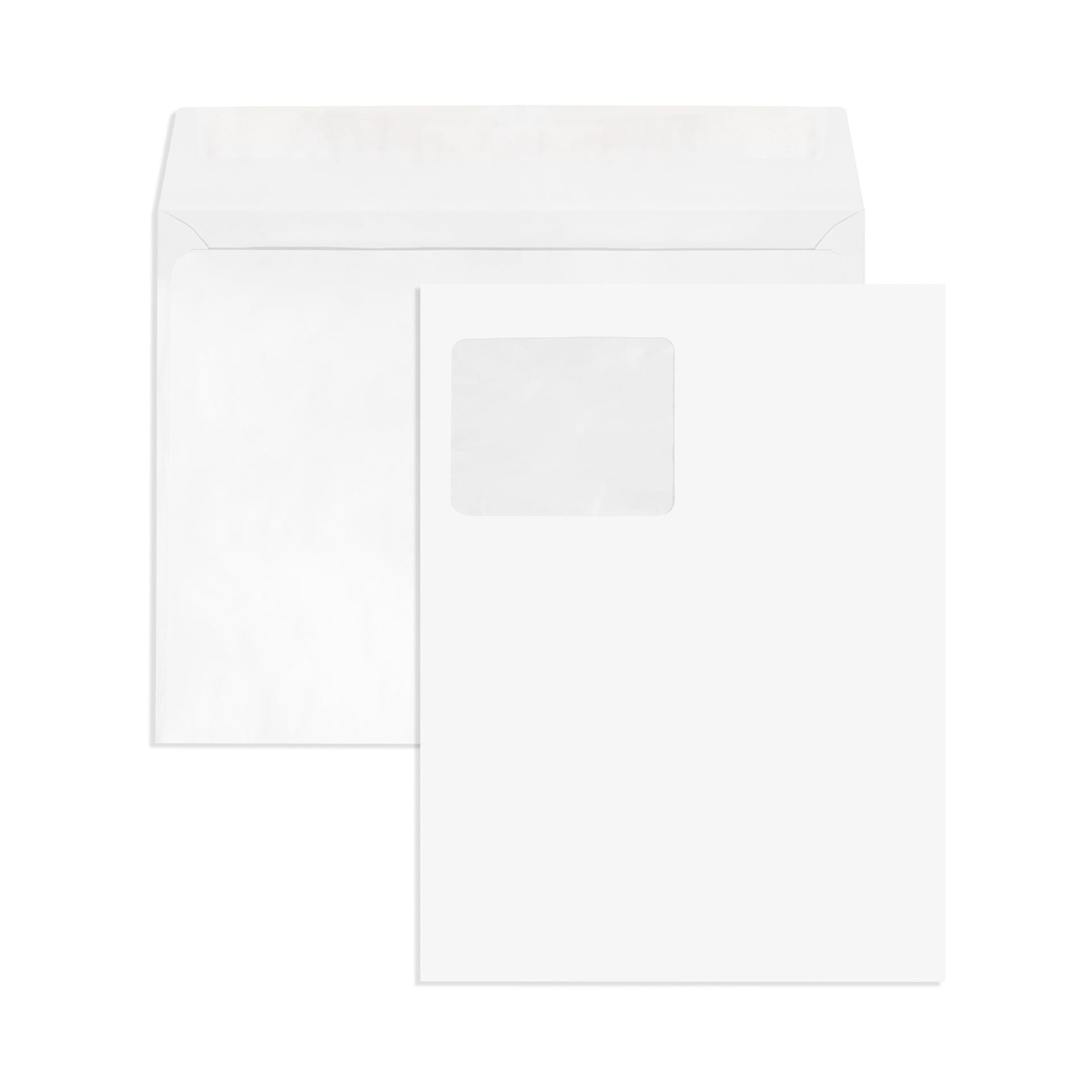 Blue Summit Booklet Envelopes with Window for Bulk Business Mailing, 9