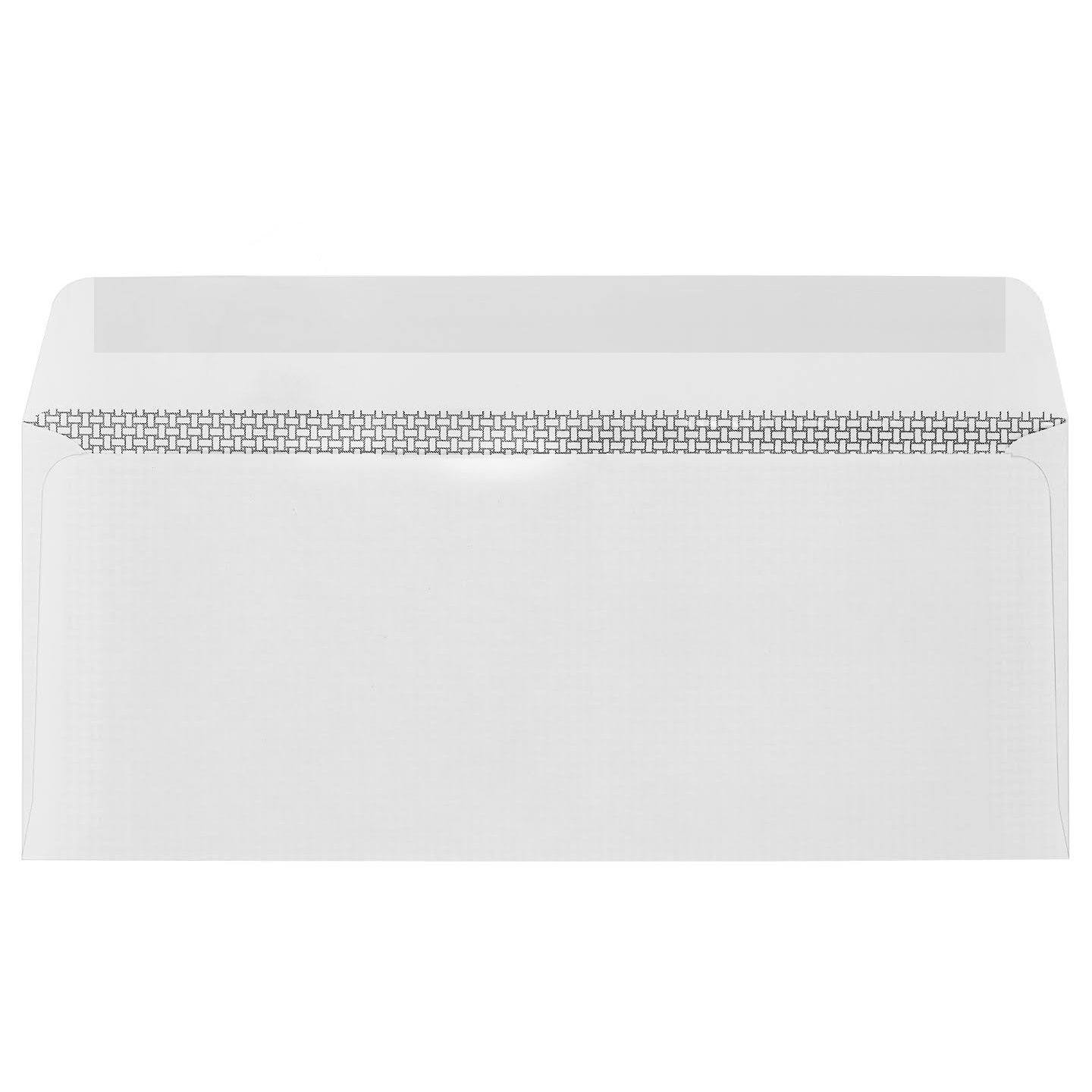 Blue Summit Supplies #9 Invoice Envelopes, Single Window, Security Tin