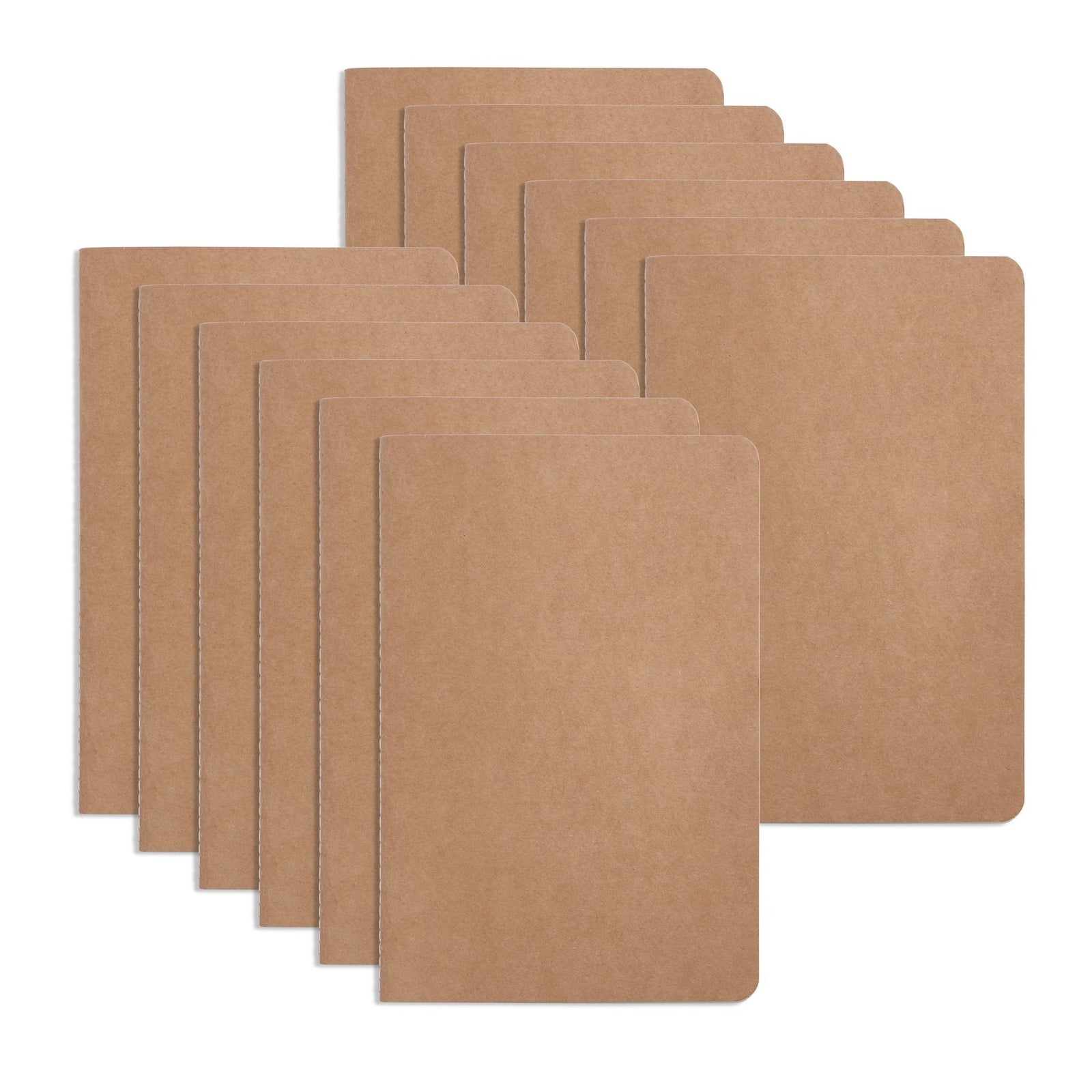 Blue Summit Supplies Travel Journals, Lined Pages, 30-Sheet, 12 Pack