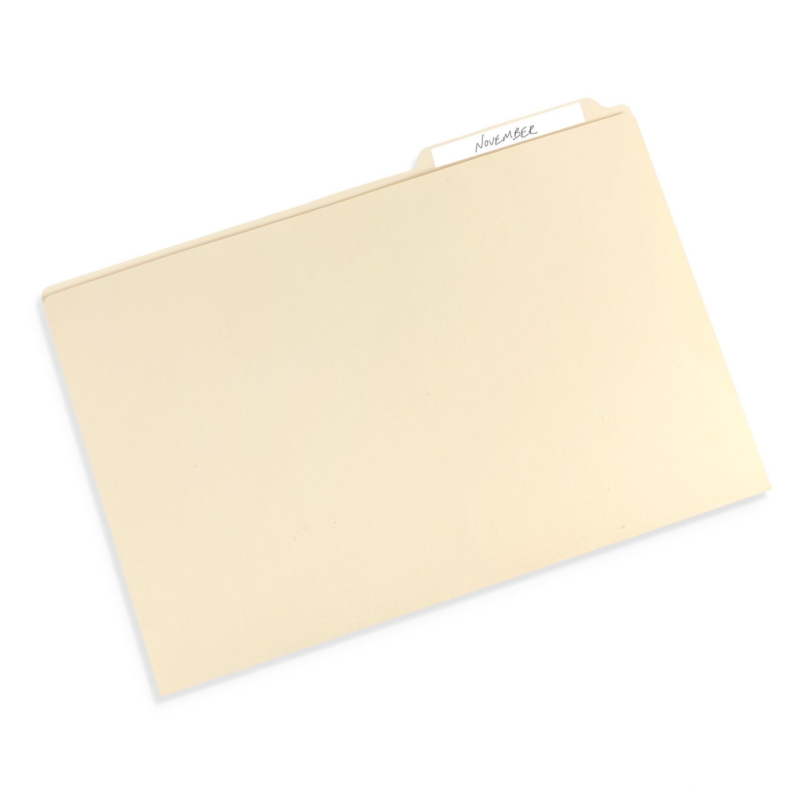 Blue Summit Supplies File Folders, Tabloid, 1/3 Tab, Manila, 50 Pack