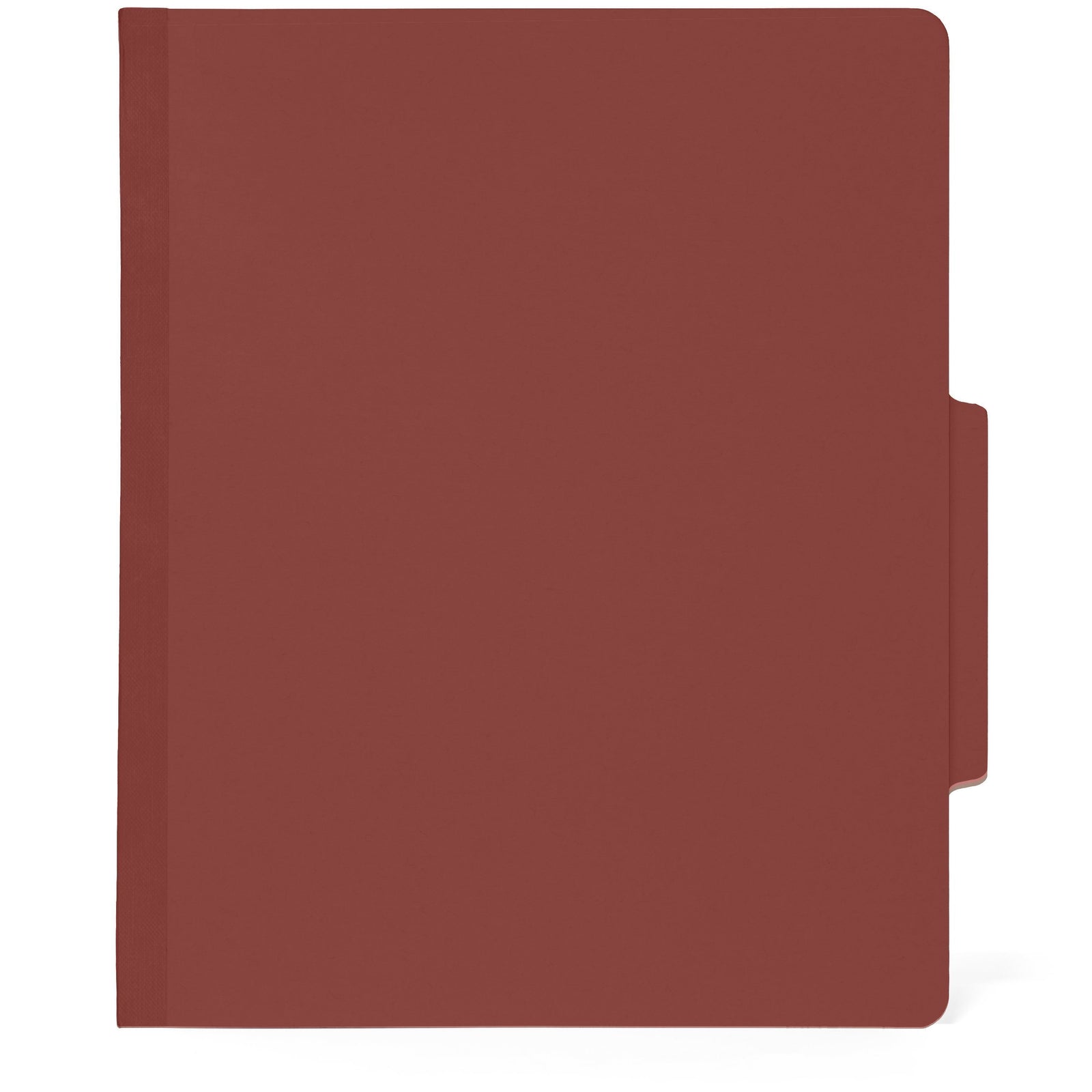 Blue Summit Supplies 30 Letter Size Red Classification Folders, 2 Divi