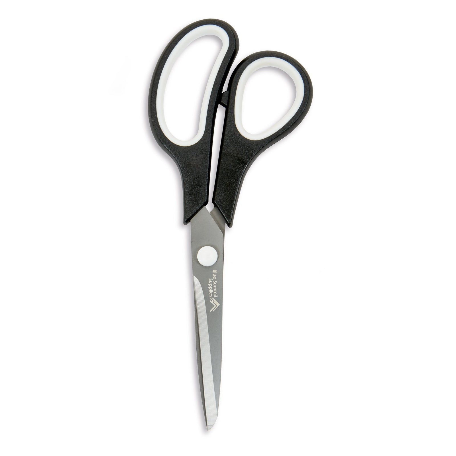 Blue Summit Supplies Titanium Scissors, 8" Length, Comfort Grip, Black