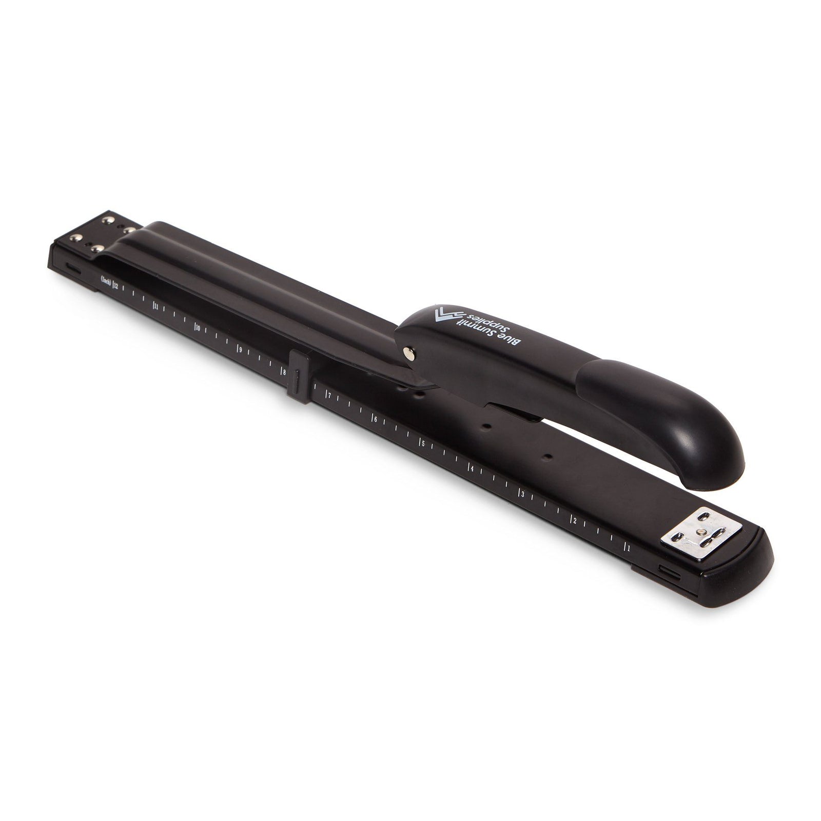 Blue Summit Supplies Long-Reach Stapler, Standard 1/4" Staples, 20-She