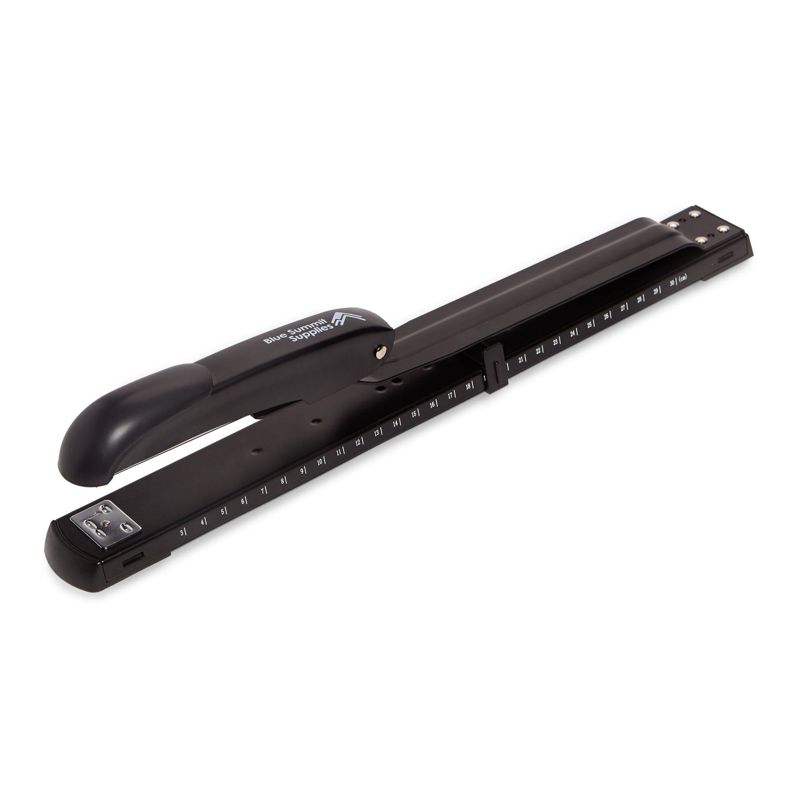 Blue Summit Supplies Long-Reach Stapler, Standard 1/4" Staples, 20-She