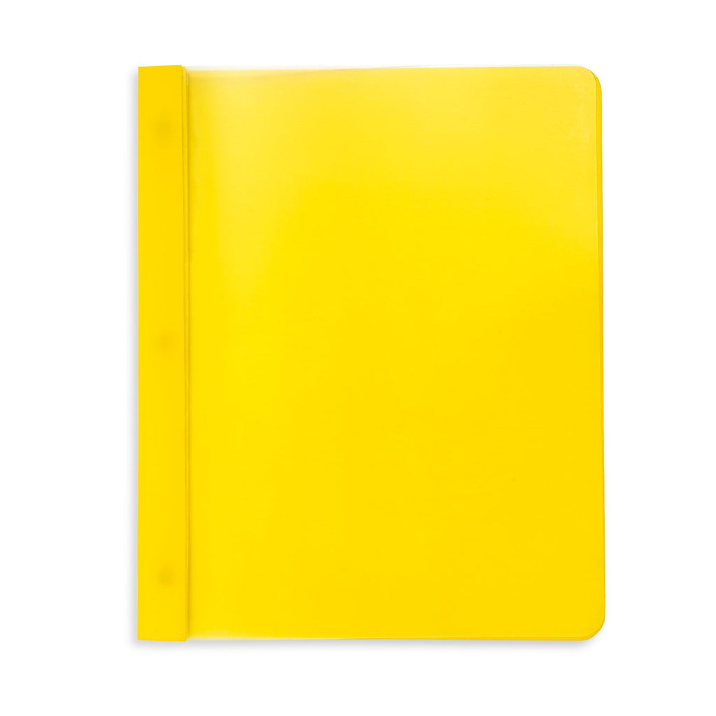 Blue Summit Supplies Plastic Report Covers with Prongs, Assorted Color