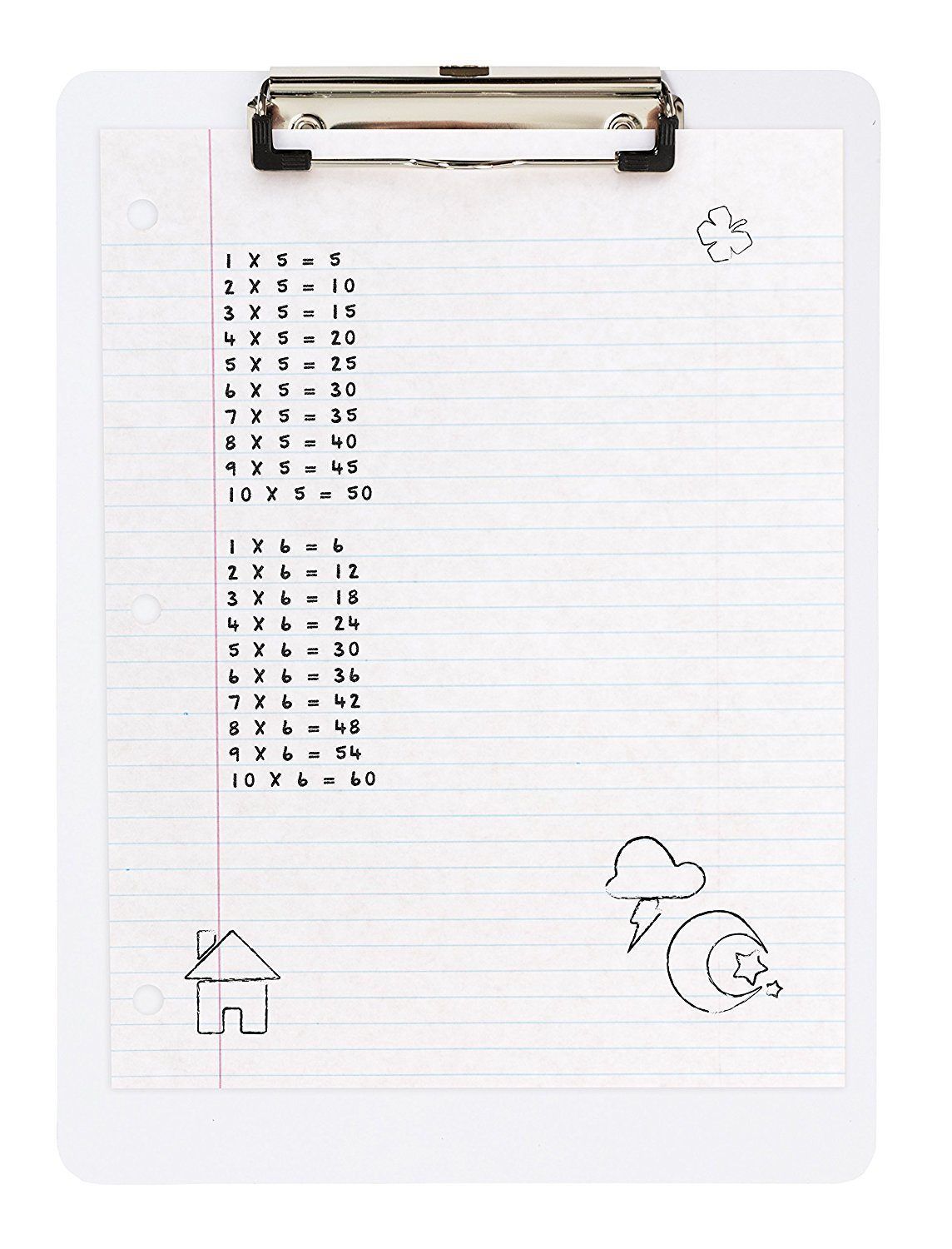Blue Summit Supplies Personal Whiteboard Clipboards, Letter Size, Low